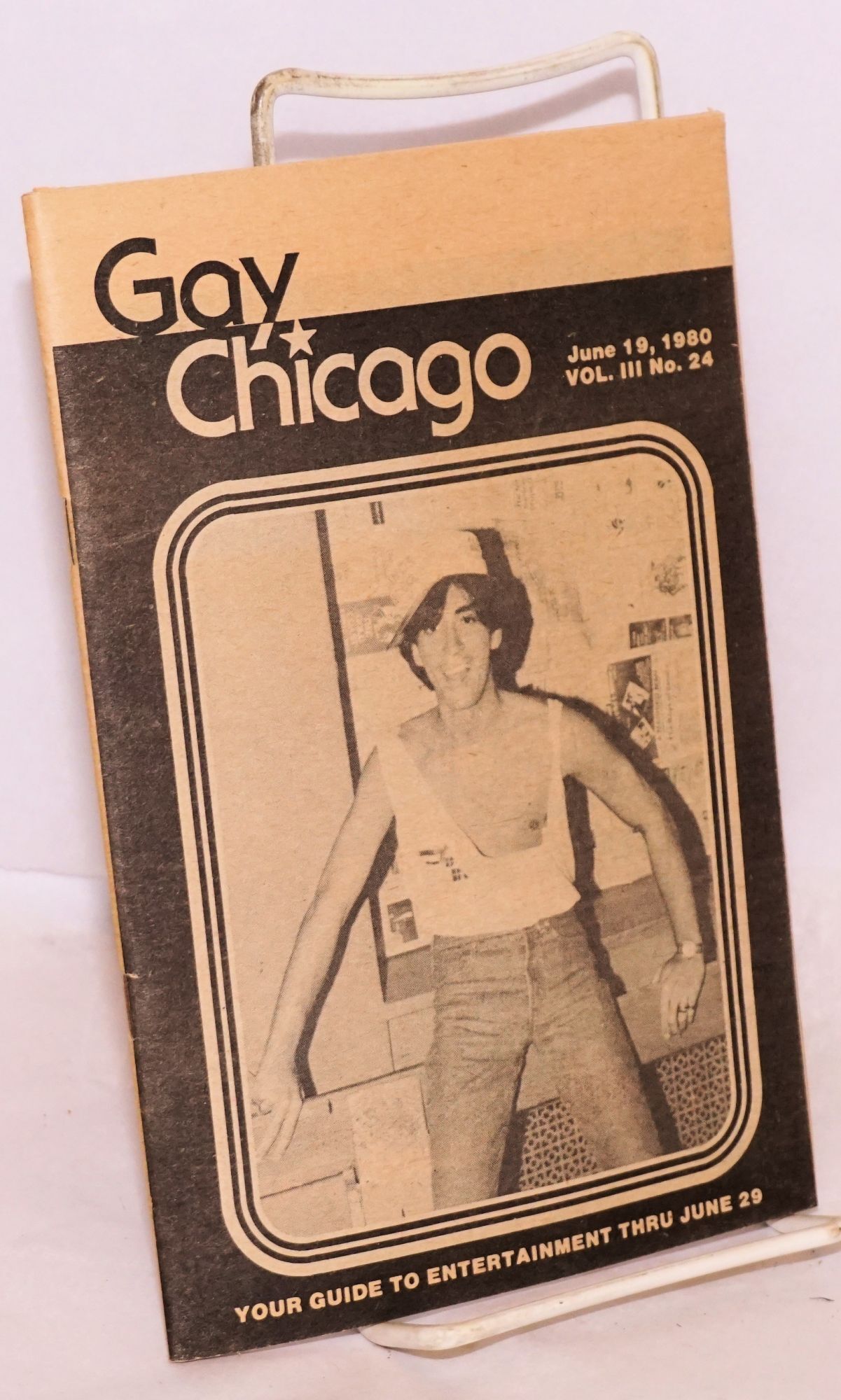 Gay Chicago: vol. 3, no 24, June 19, 1980